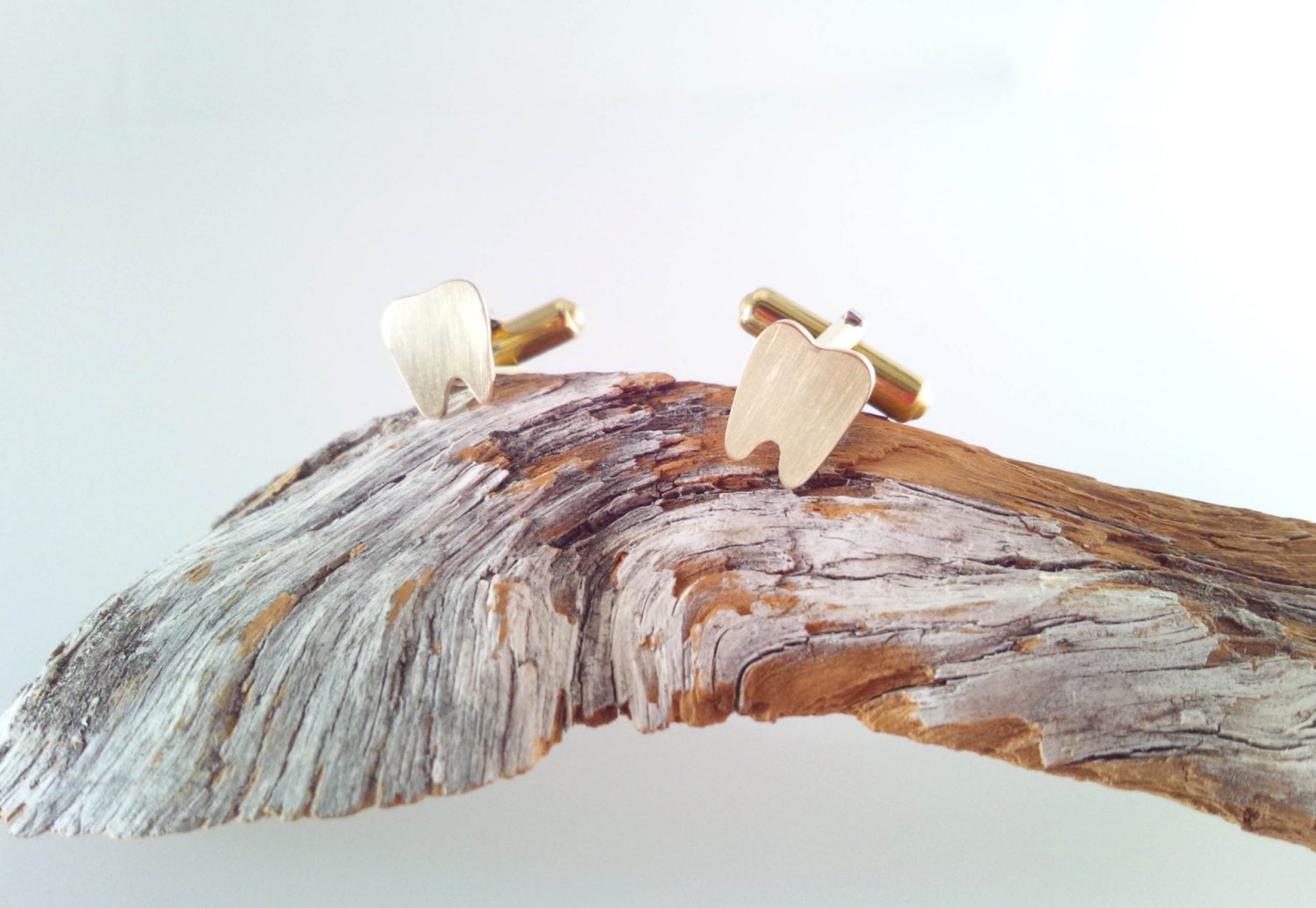 Teeth Brass/silver Cuff Links / Men's Gift/ Dentist - Etsy Australia