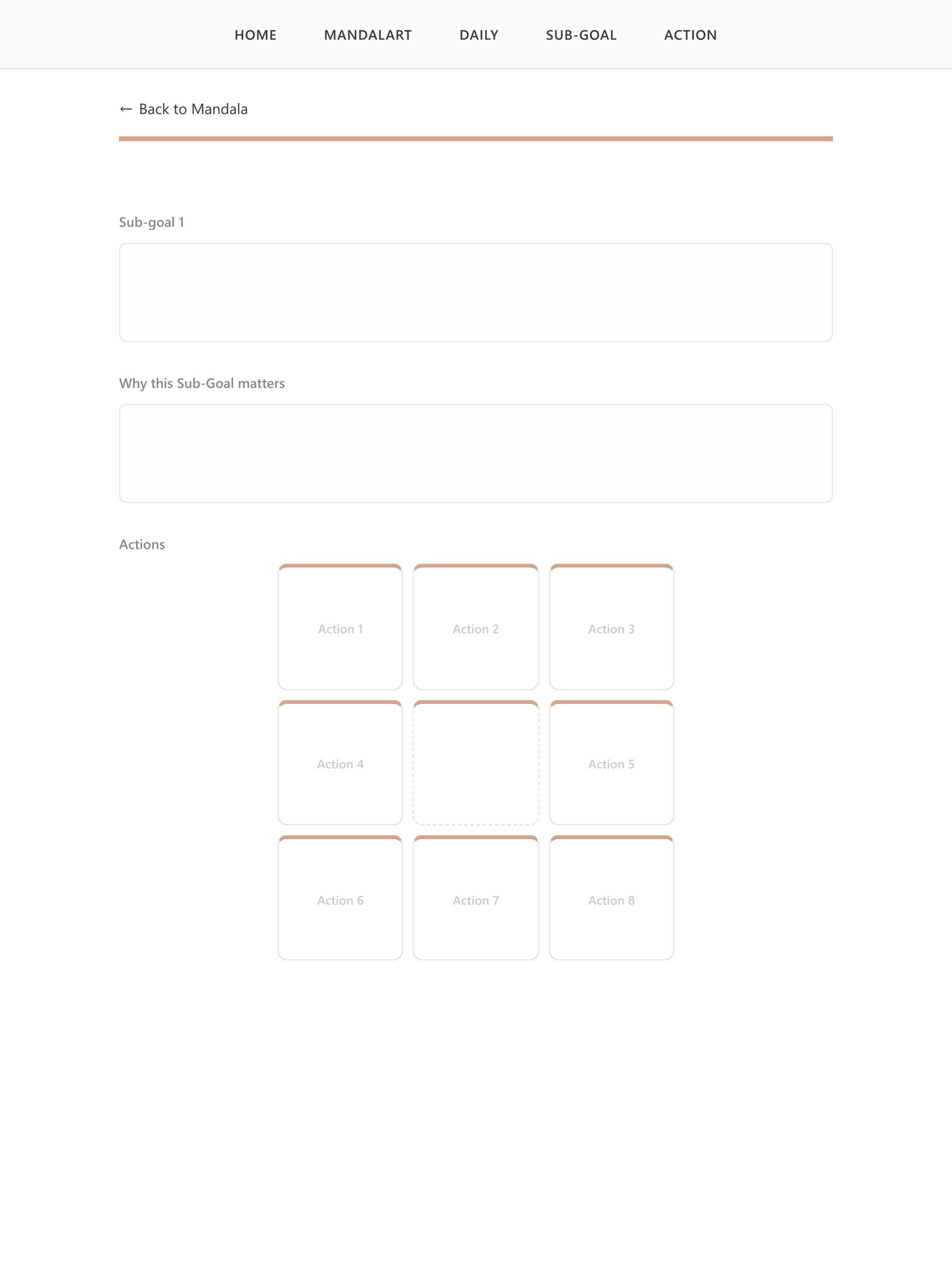 2026 Mandalart Goal Planner | Interactive PDF for a Calm & Intentional ...