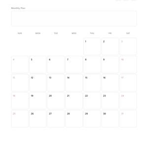 2026 Mandalart Goal Planner | Interactive PDF for a Calm & Intentional ...