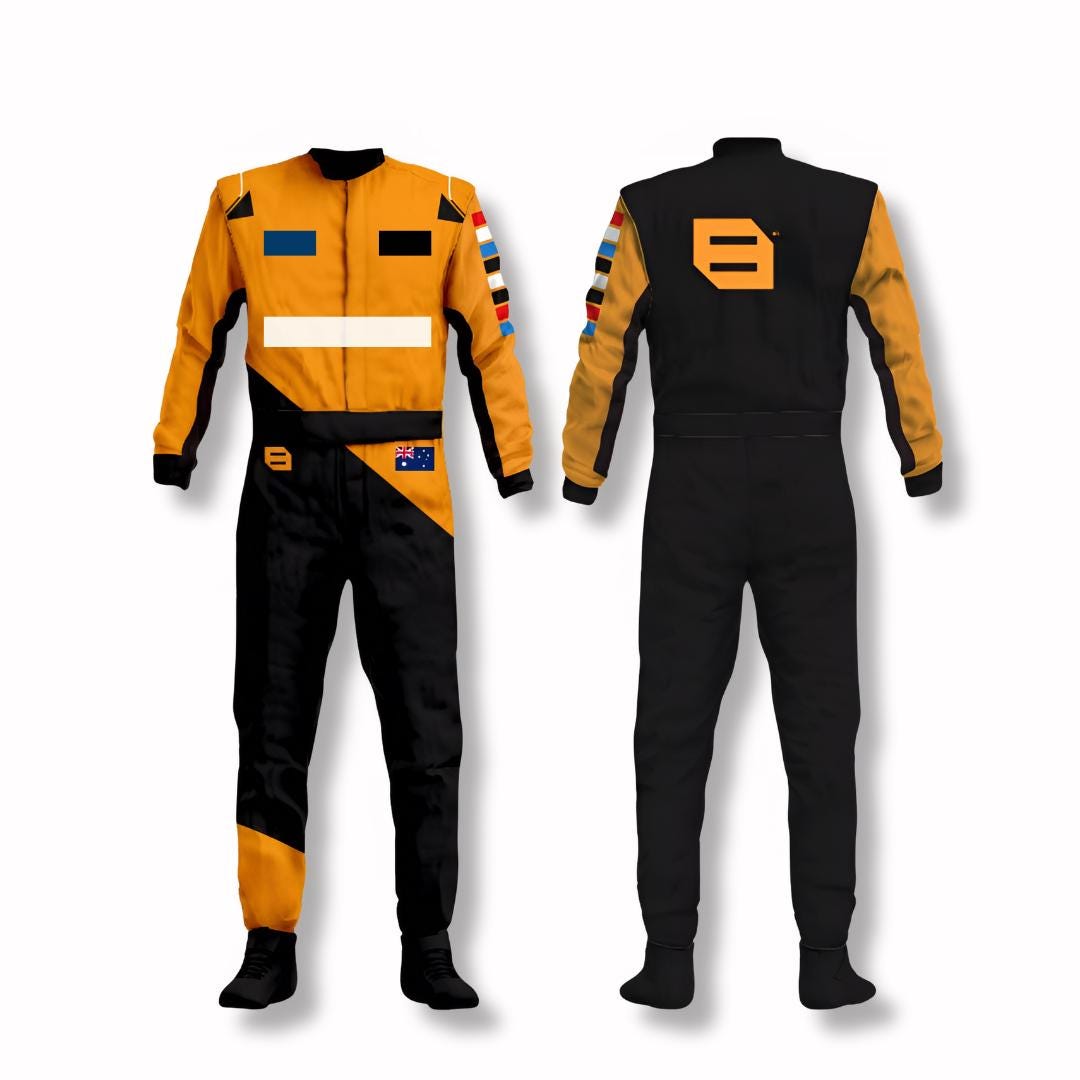 Personalized Go Kart Racing Suit Custom Digital Print Motorsport Outfit ...