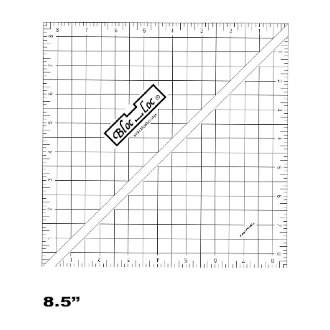 Bloc Loc Half Square Triangle Rulers - Choose Your Size - Etsy
