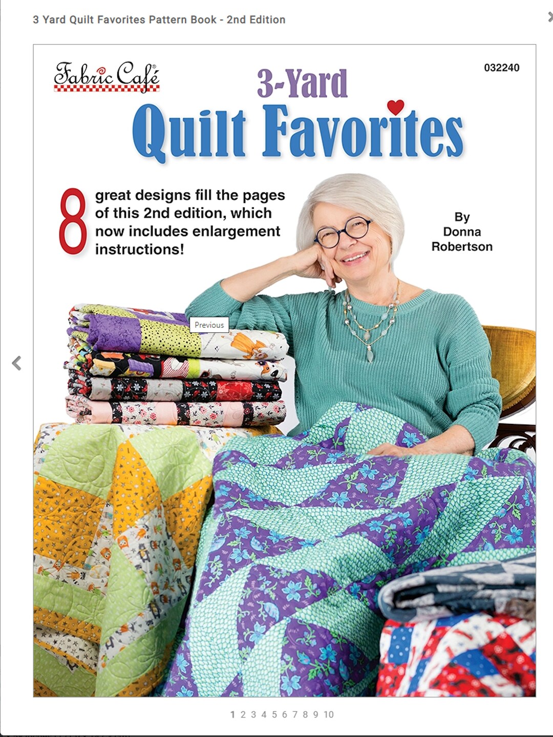 3 Yard Quilt Favorites Pattern Book - 2nd Edition Pattern Book - Etsy