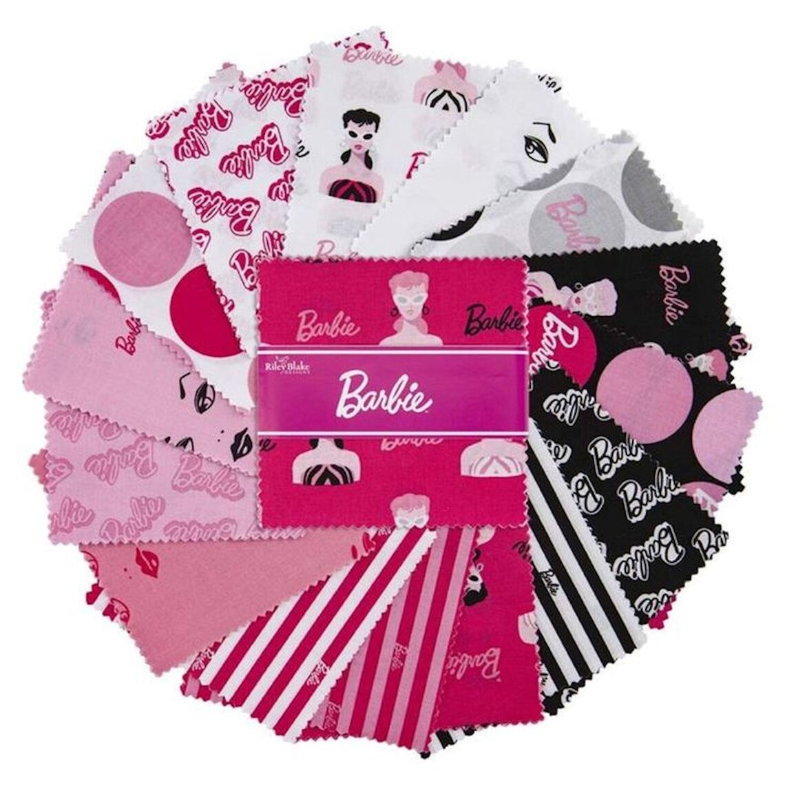 Barbie 5in Squares 42pcs 5-9730-42 From Riley Blake | Etsy