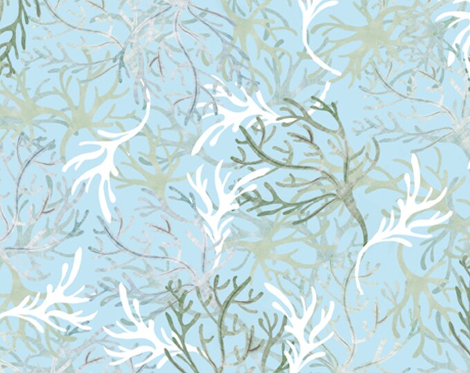 Quilting Treasures, SEASHORE SEAWEED Style # : 29270 -B 100% Cotton ...