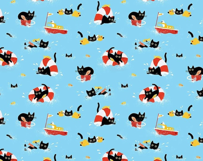 Sea Cats From Sandy Paws Collection for Dear Stella - Etsy