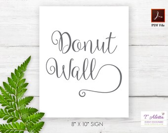 Donut sign | Etsy