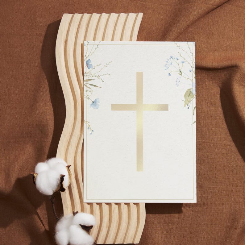 Zaproszenie na Pierwszą Komunię Świętą Canva | First Holy Communion ...