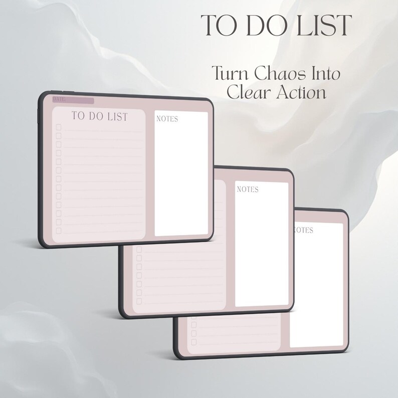 Digital Planner Printable for Goodnotes & iPad | Weekly + Monthly ...