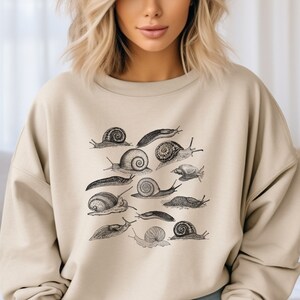 Snails Sweathirt, Snail Lover, Snails Sweater, Snail Gifts, Gardening ...