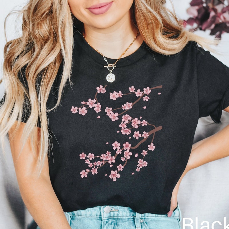 Cherry Blossom Shirt - Etsy