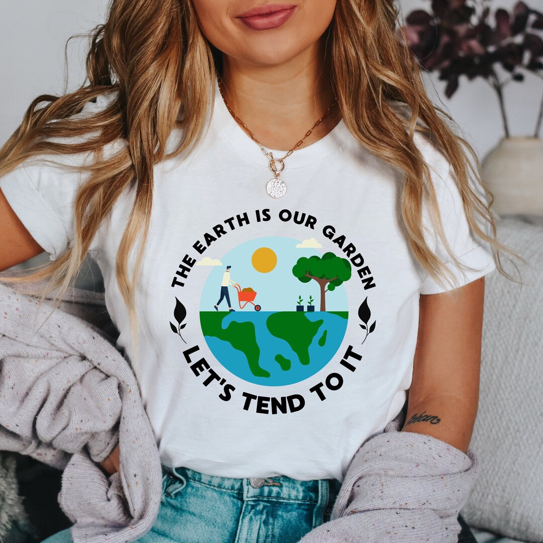 Gardening Shirt, Plant Lover Gift, Plant More Trees, Gardener Tshirt ...
