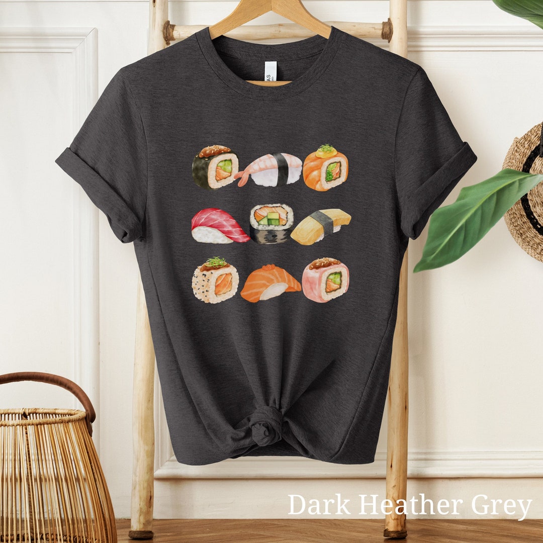 Sushi Shirt, Sushi Gifts, Sushi Lover Shirt, Kids Sushi Shirt, Japanese ...