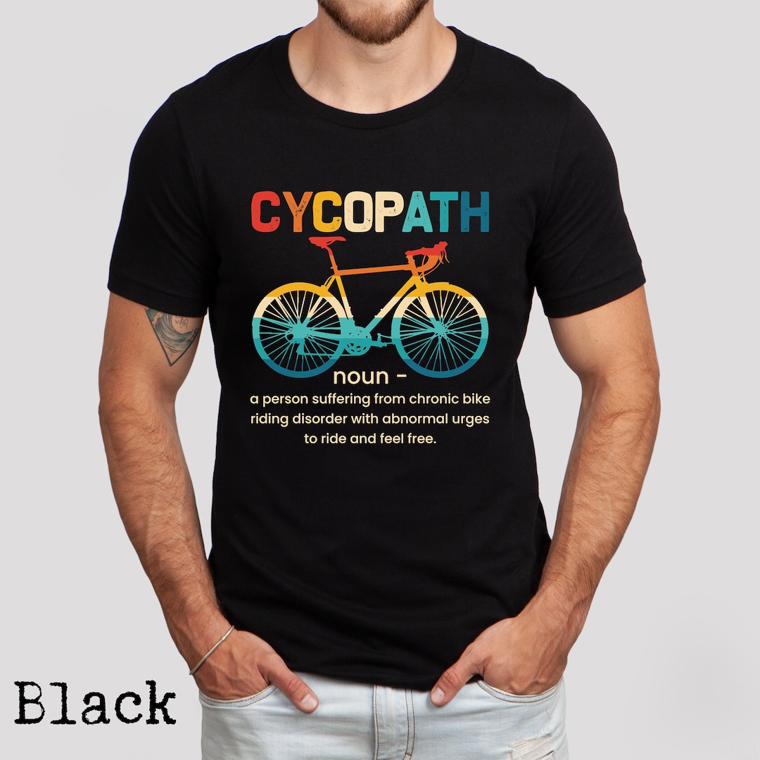 Cycopath Shirt, Bicycle Shirt, Cycling Shirt, Biking Shirt, Bike Shirt ...