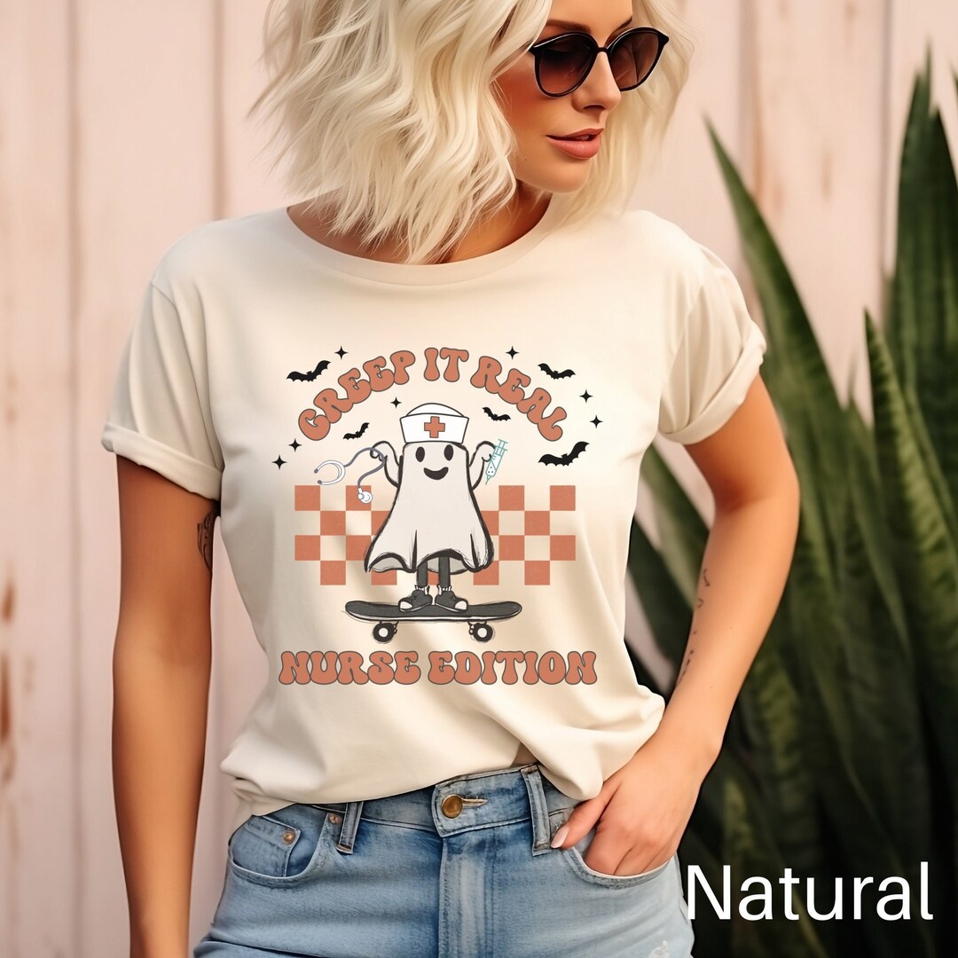Creep It Real Shirt, Nurse Shirt, Nurse Halloween Shirt, Retro ...