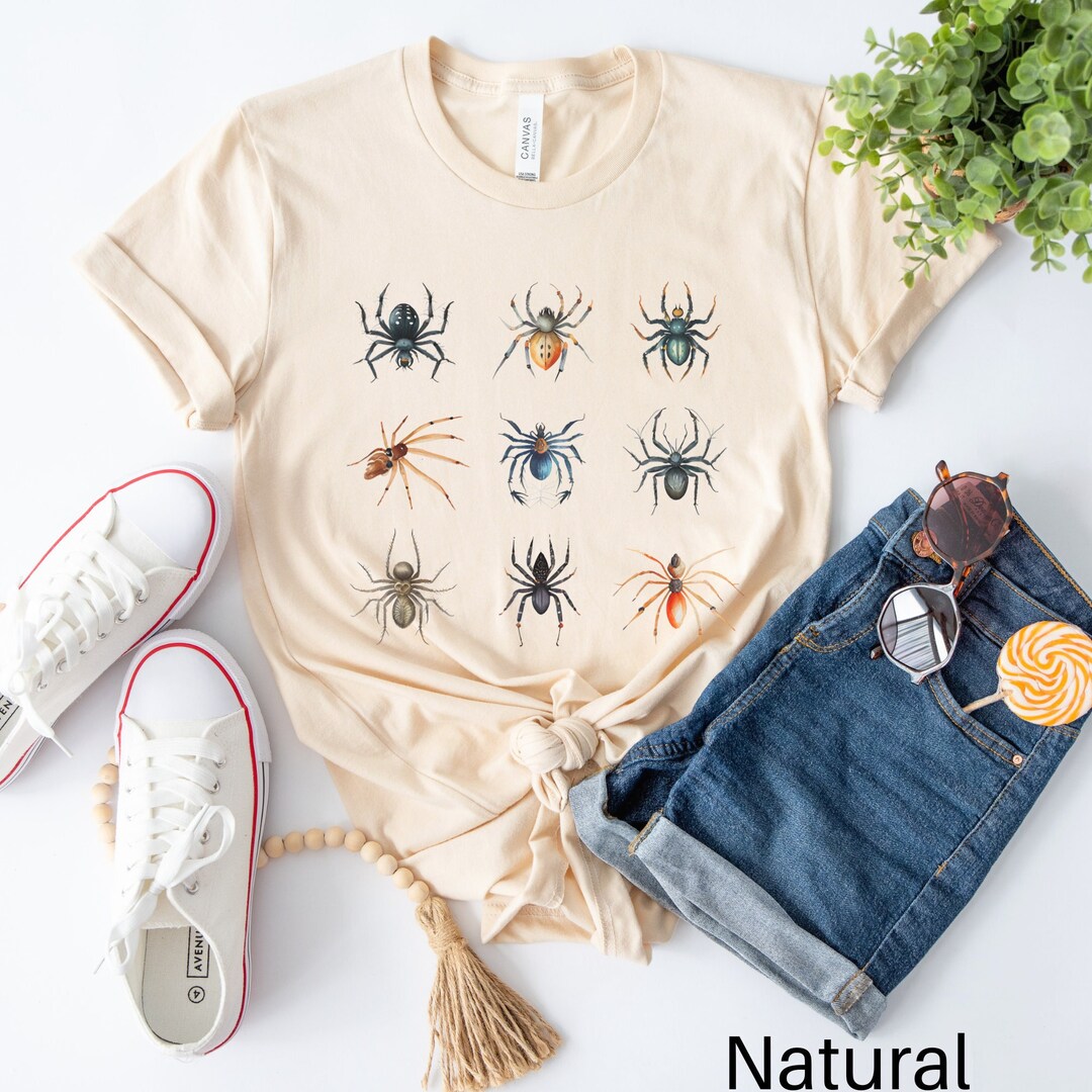 Spider Shirt, Arachnid Shirt, Vintage Spider Tshirt, Spider Lover Shirt ...