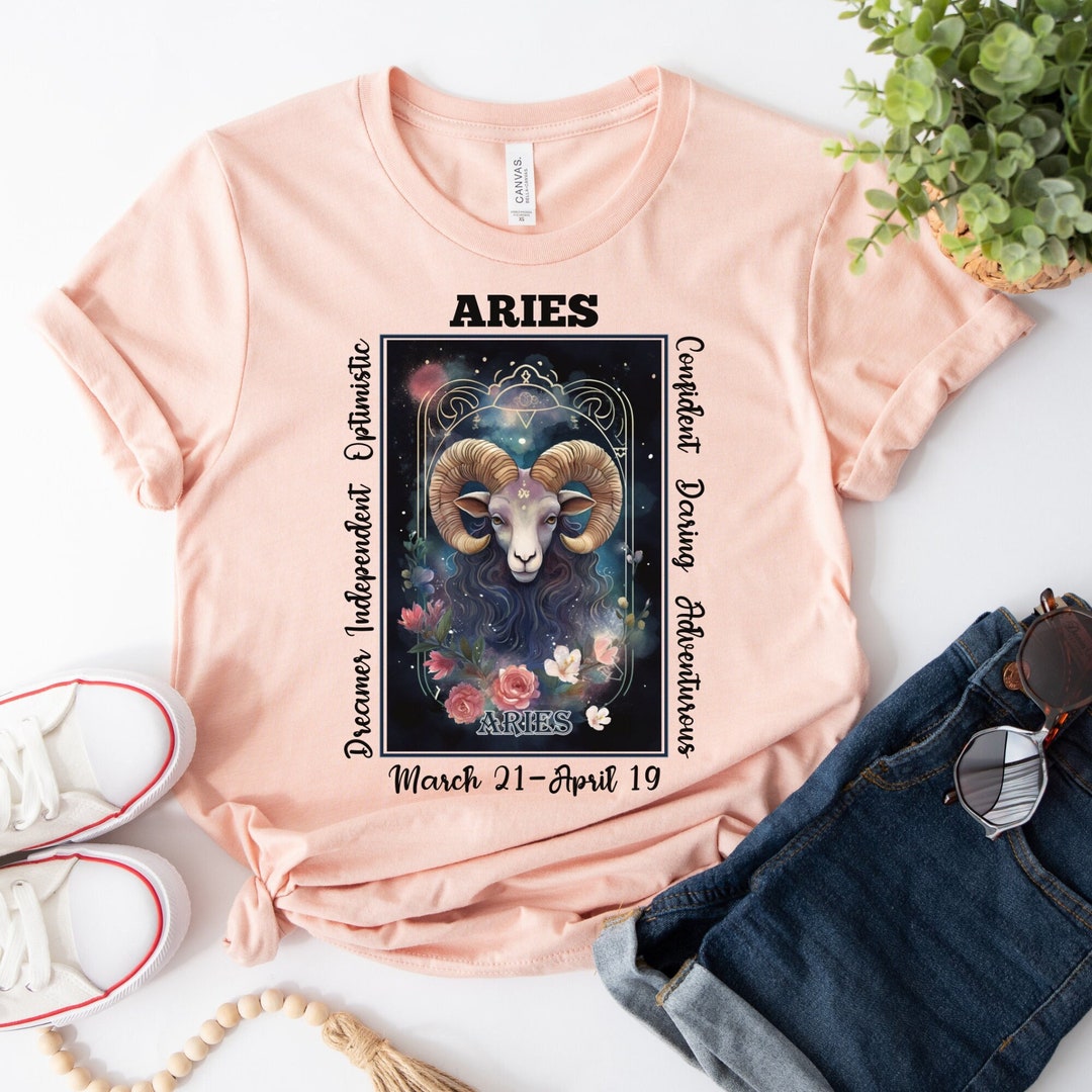 Aries Shirt, Zodiac Shirt, Aries Gift, Horoscope Shirt, Astrology Shirt ...