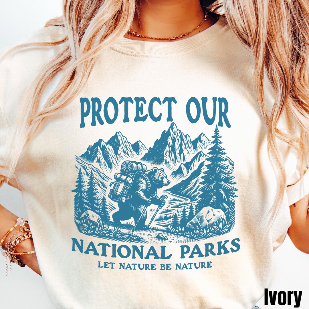 Protect Our National Parks Shirt, Comfort Colors® Park Lover Shirt ...
