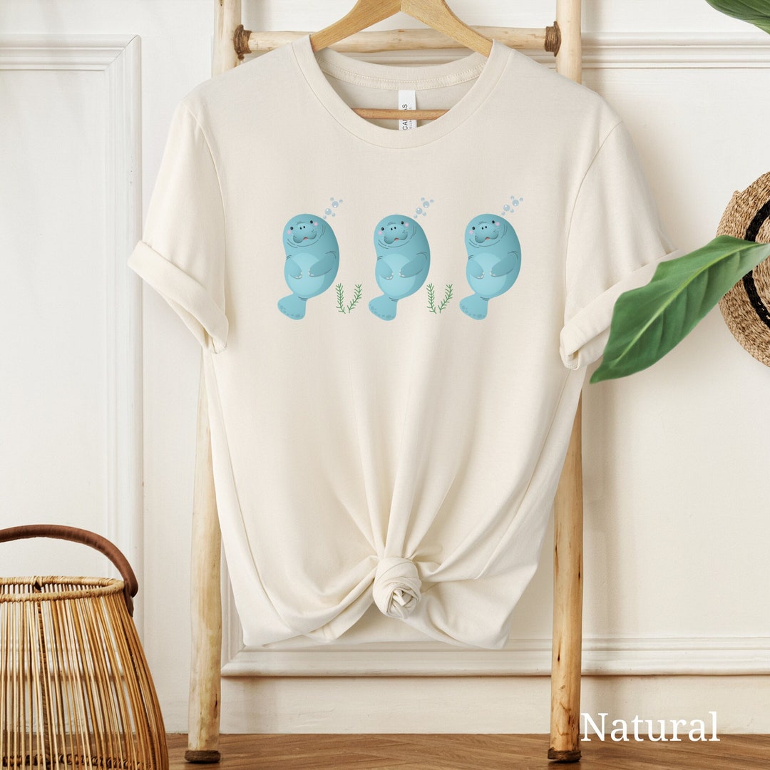 Manatee Shirt, Manatee Gift, Ocean Animal Shirt, Marine Biology Gift ...