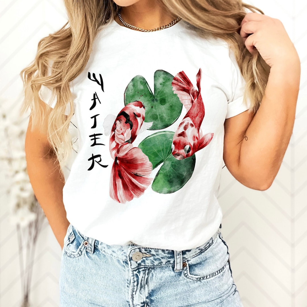 Koi Shirt Koi Fish T Shirt Japanese Shirt Japan Shirt - Etsy
