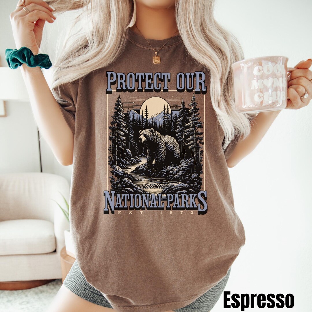 Protect Our National Parks Shirt, Comfort Colors® Park Lover Shirt ...