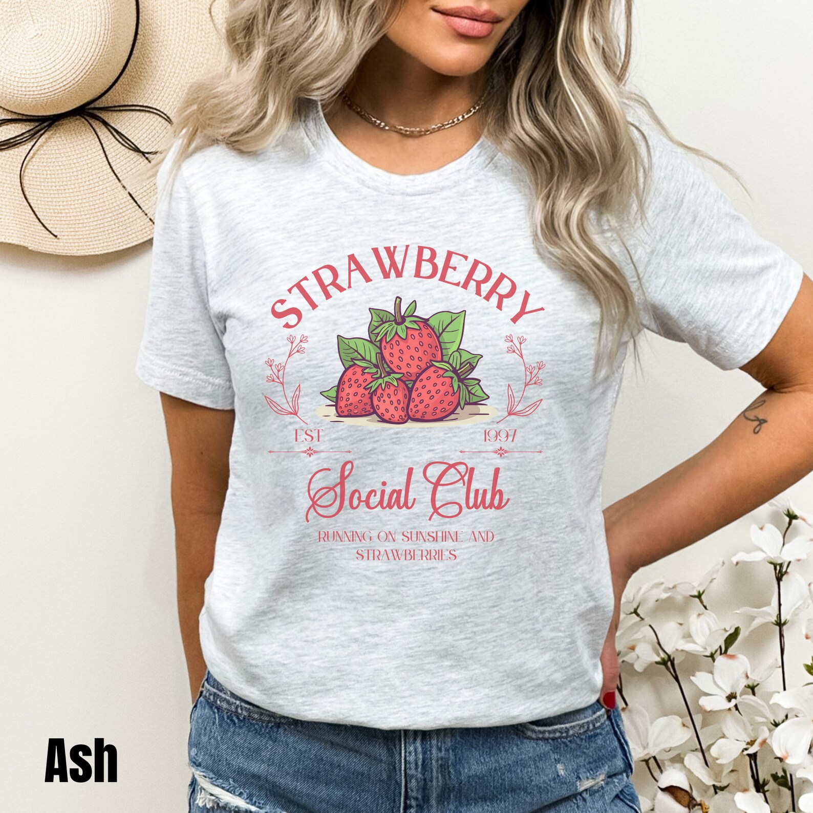 Strawberry Shirt, Strawberry Social Club Shirt, Strawberry Lover Gift ...