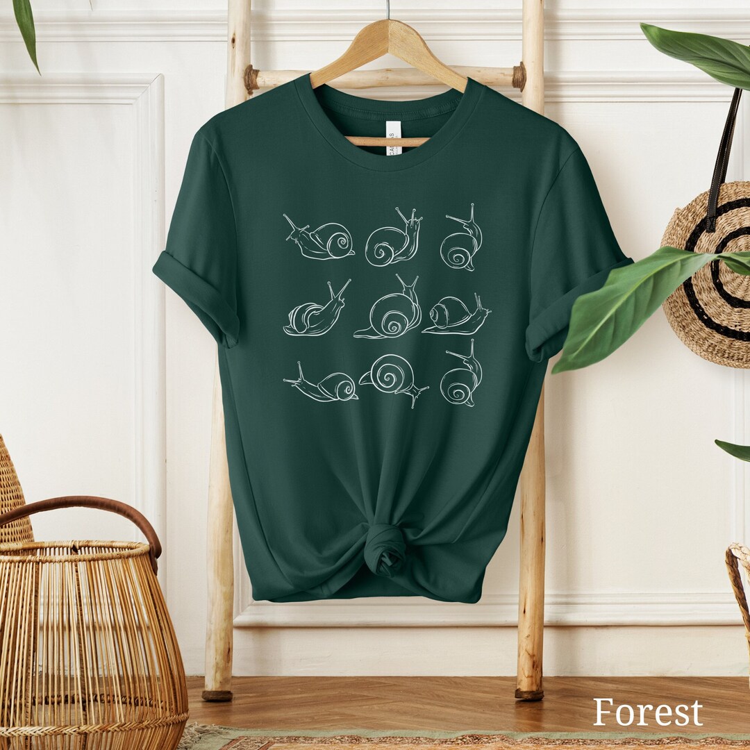 Snails Shirt, Snail Lover, Snails Tshirt, Snail Gifts, Gardening Shirt ...