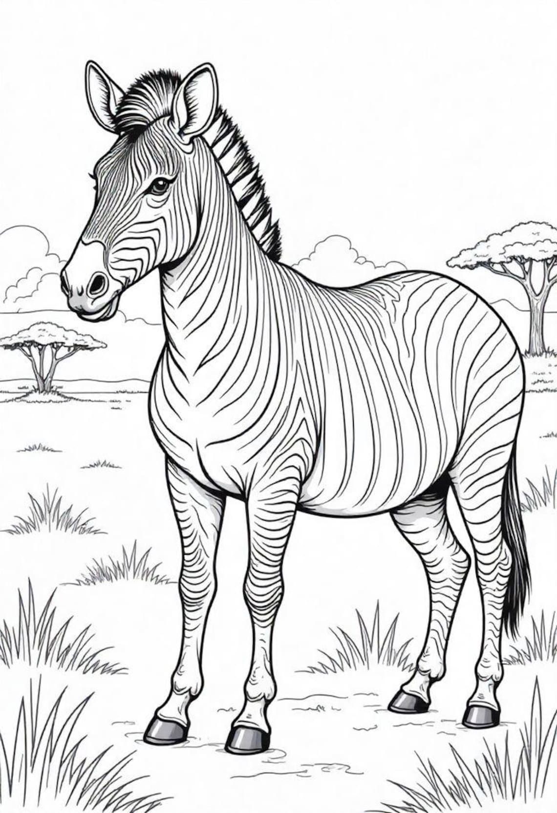 Best Selling 100 Cute Animals Coloring Pages Adult and Kids Printable ...