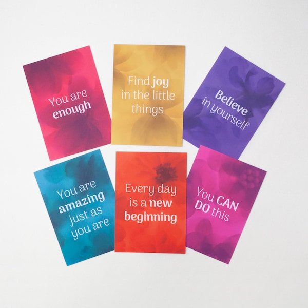 Motivational Postcards - Etsy UK