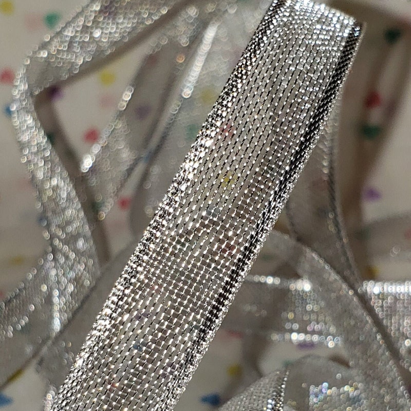 Metallic Ribbon - Etsy