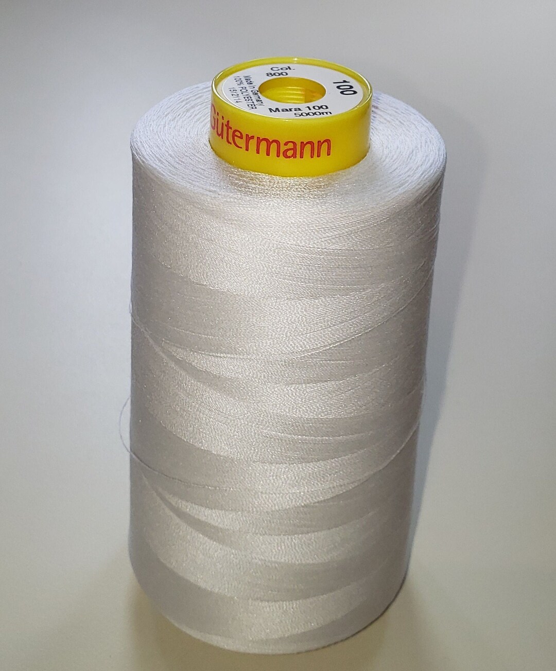 5,468 Yd WHITE Gutermann Thread Cone Polyester Mara 100 ONE (1) Cone - Etsy