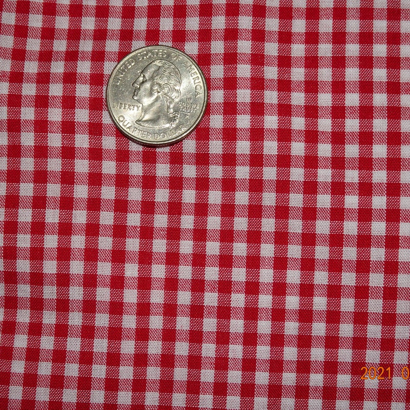 Gingham Fabric - Etsy