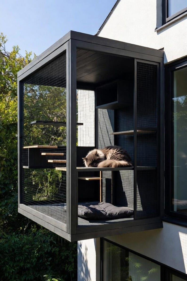 Modern Modular Catio Plans - Etsy