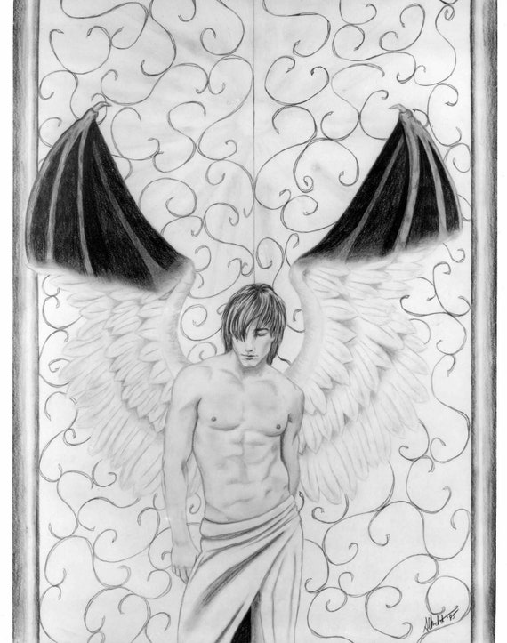 Prints Home & Living Wall Décor Heart of Lucifer Occult Art Print etna ...