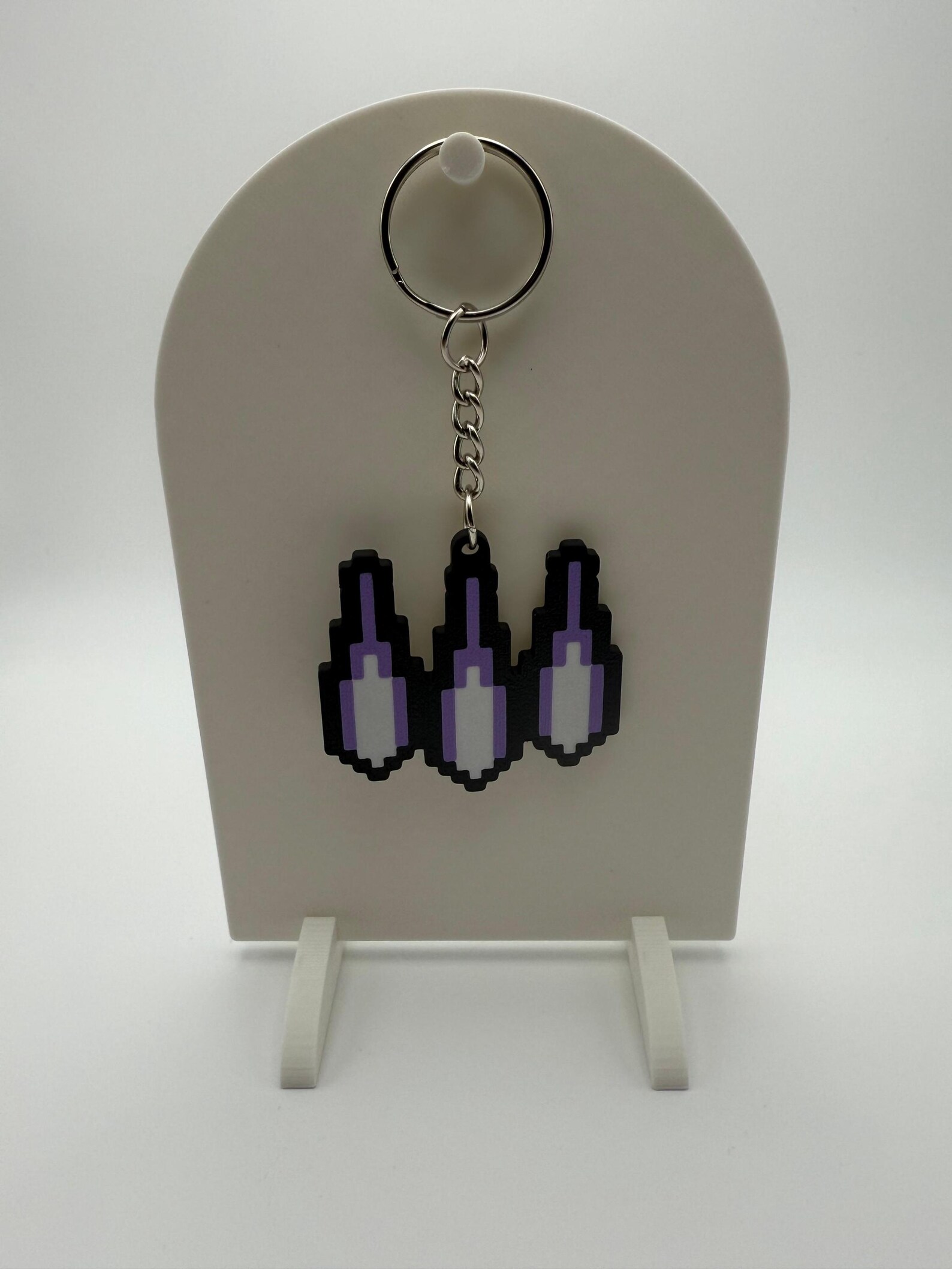 Old School Runescape Ice Barrage Spell Icon Keychain – 8-bit Fan Made ...