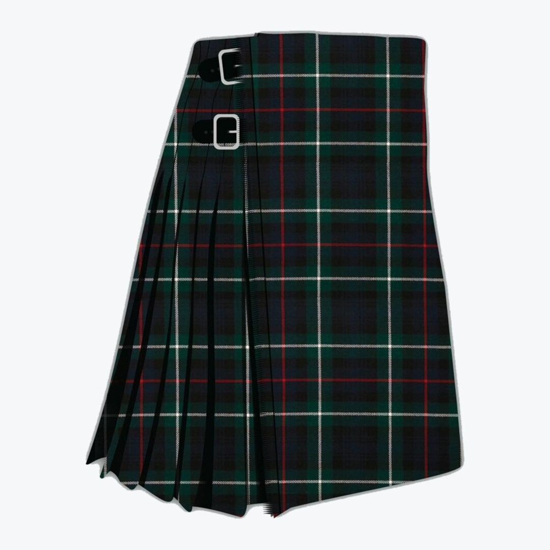 Mackenzie Modern Tartan Kilt - 16 Oz 8 Yard Acrylic Wool, Scottish ...