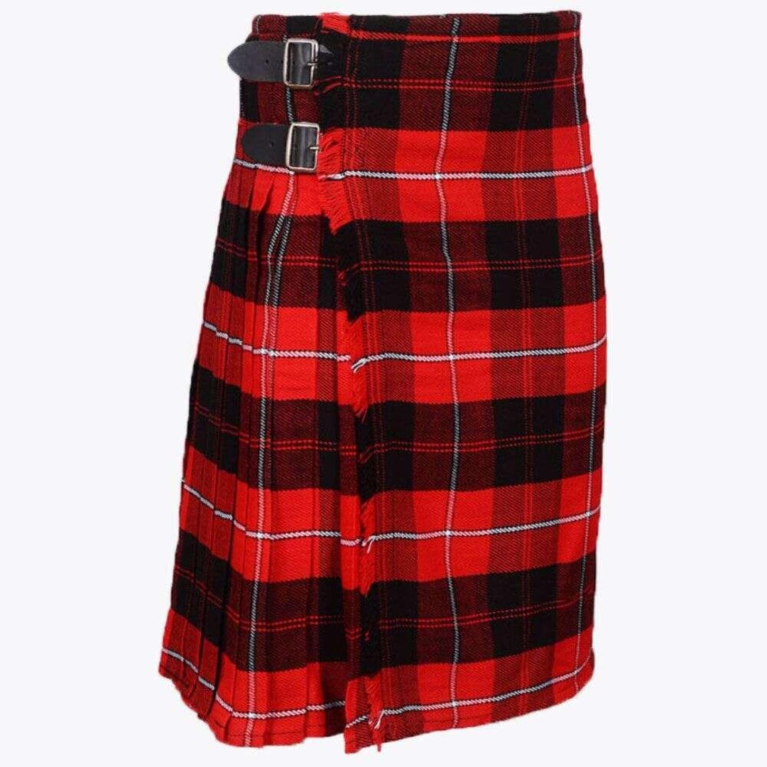Clan Cunningham Tartan Kilt - 16 Oz 8 Yard Acrylic Wool, Scottish ...