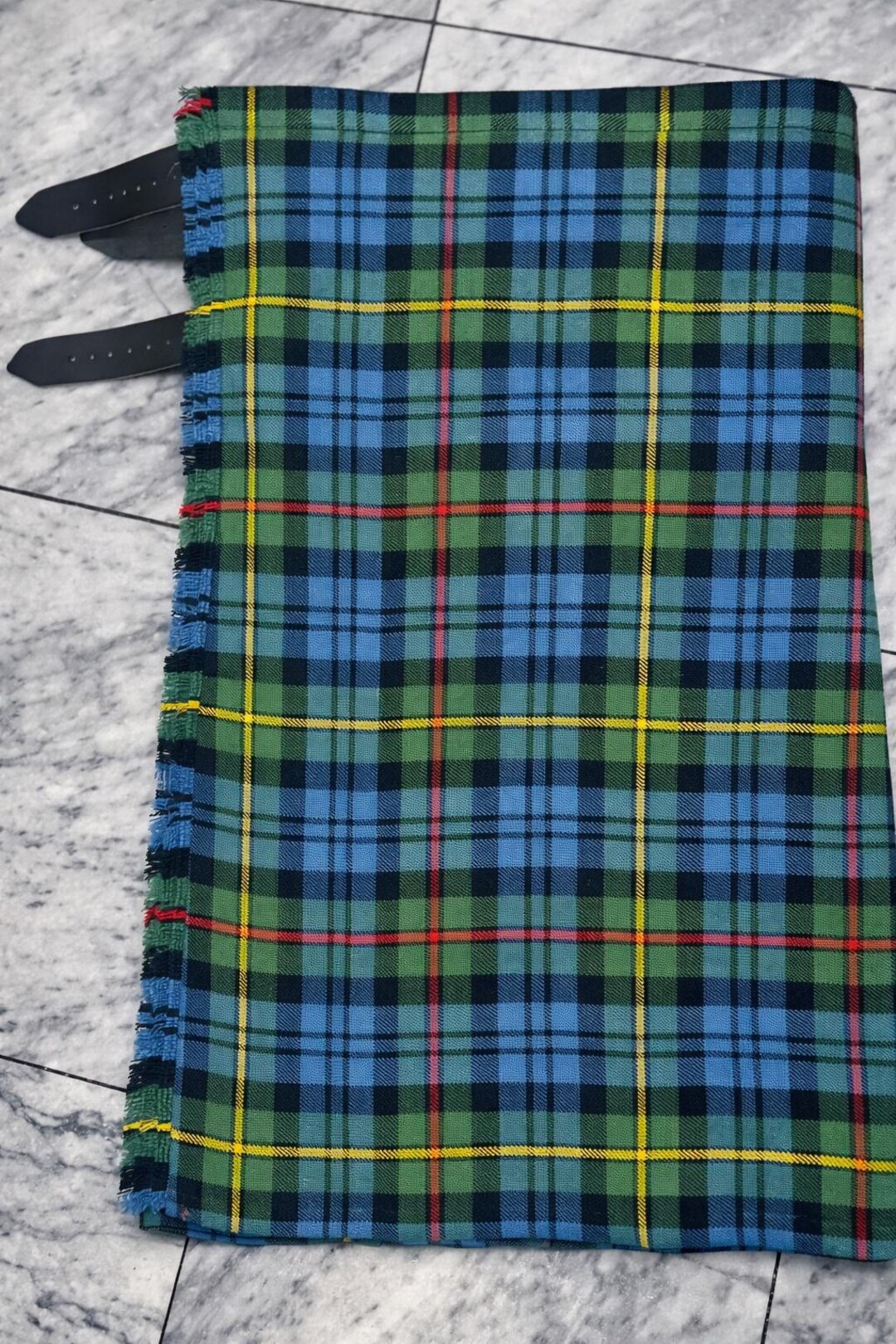 Handmade Clan Mcewen Ancient Tartan Kilt - Custom 16 Oz 8 Yard Acrylic ...