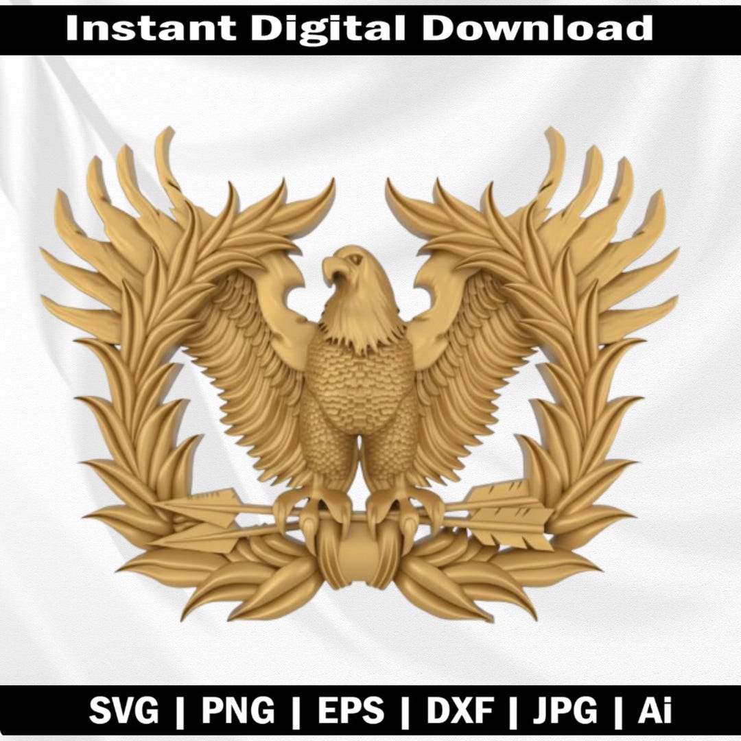 US Army Warrant Officer Badge Logo SVG Digital Files | Eagle Rising ...