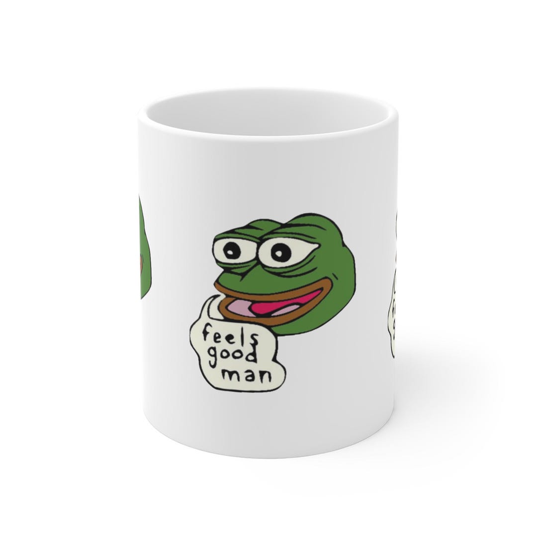 Meme Pepe Feels Good Mug - Etsy