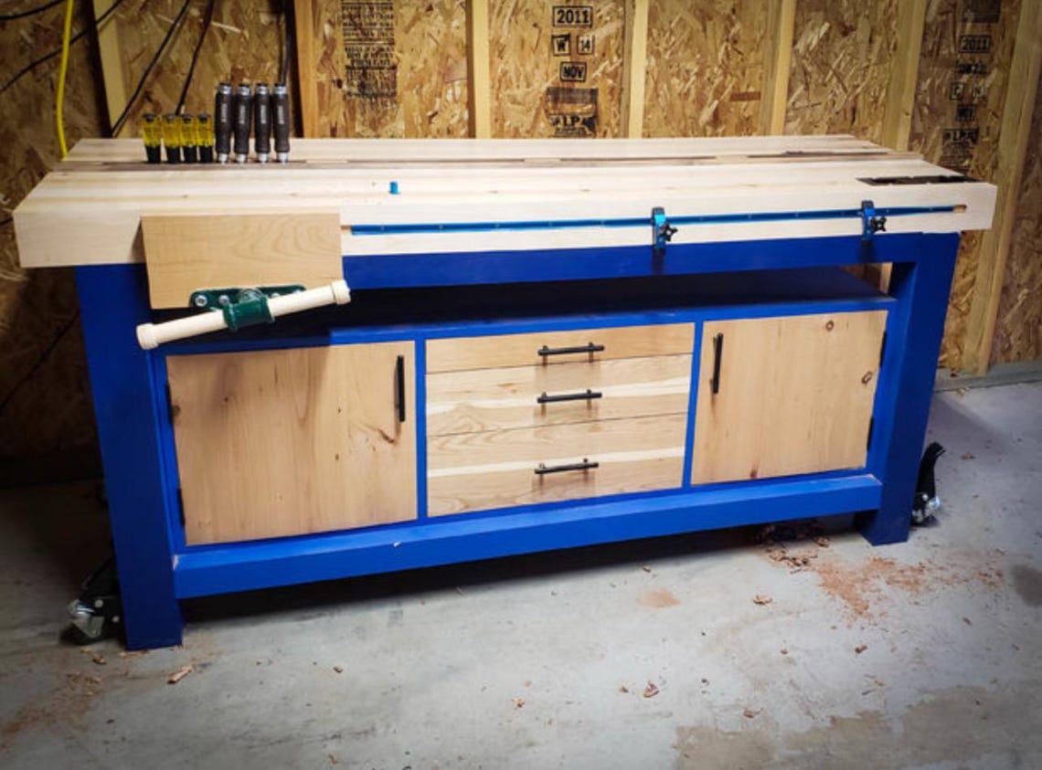 Essential Split-top Roubo Workbench Plans | Professional Woodworking ...