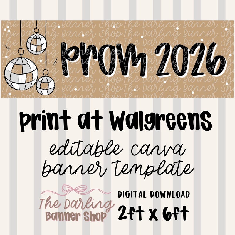 Walgreens Banner - Etsy