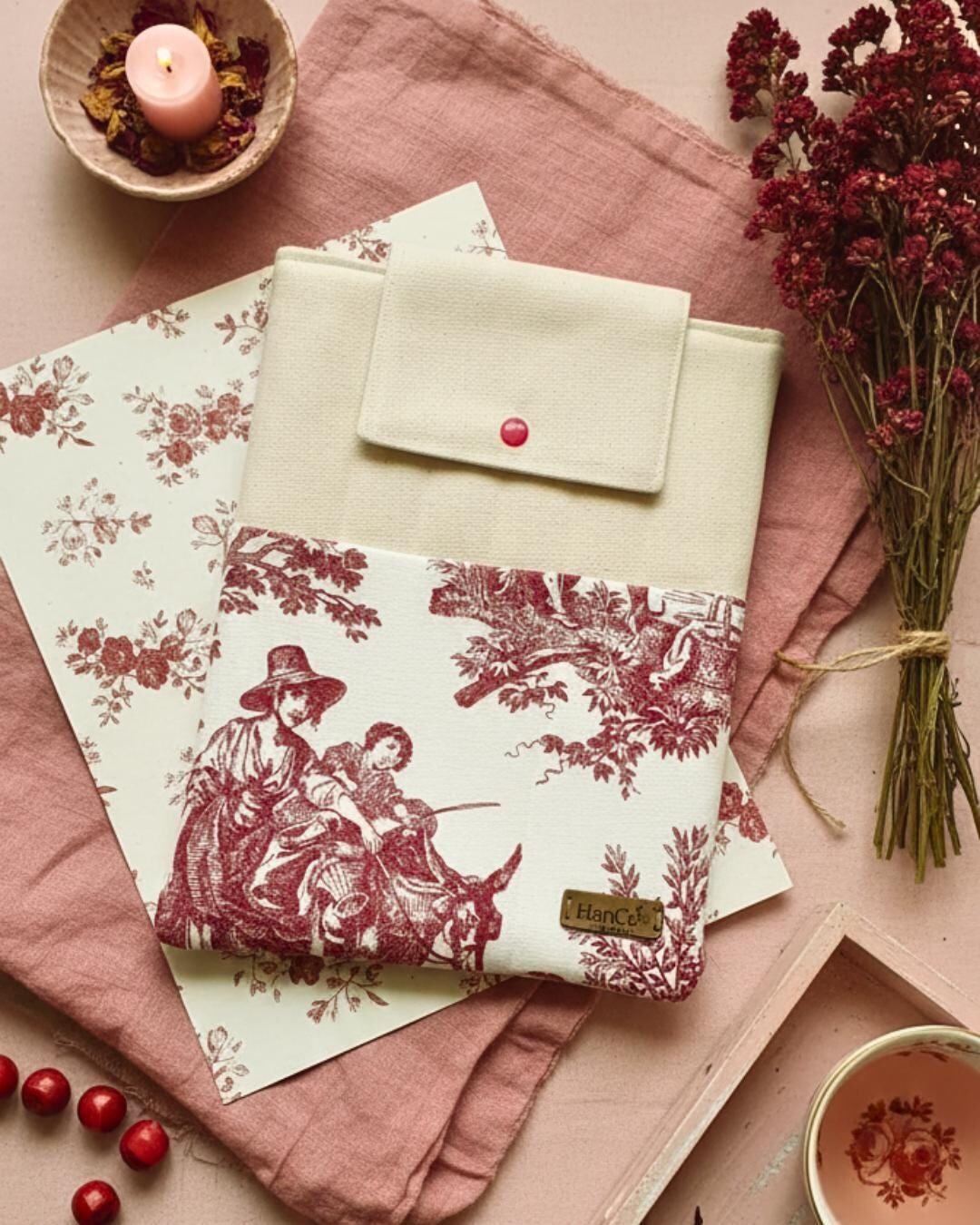 Custom iPad Sleeve With Pen Holder, Floral Tablet Case for iPad Pro 11 ...