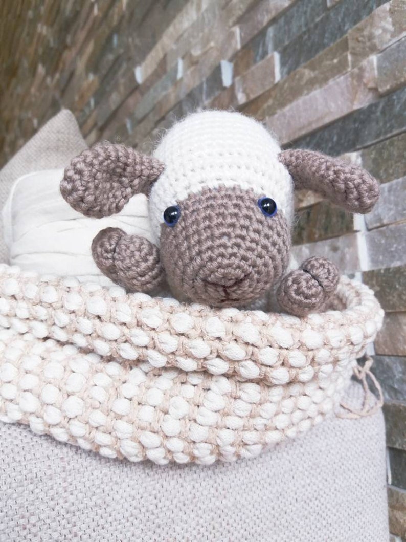 Crochet PATTERN Sheep Toy Amigurumi Lamb Tutorial, Instant Download, in ...