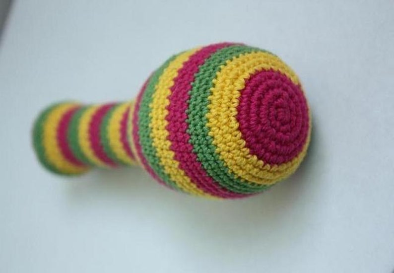 Maracas PATTERN Amigurumi Crochet Toy Pattern Colorful | Etsy
