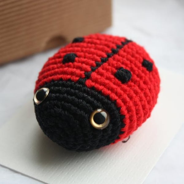 Crochet Ladybug - Etsy