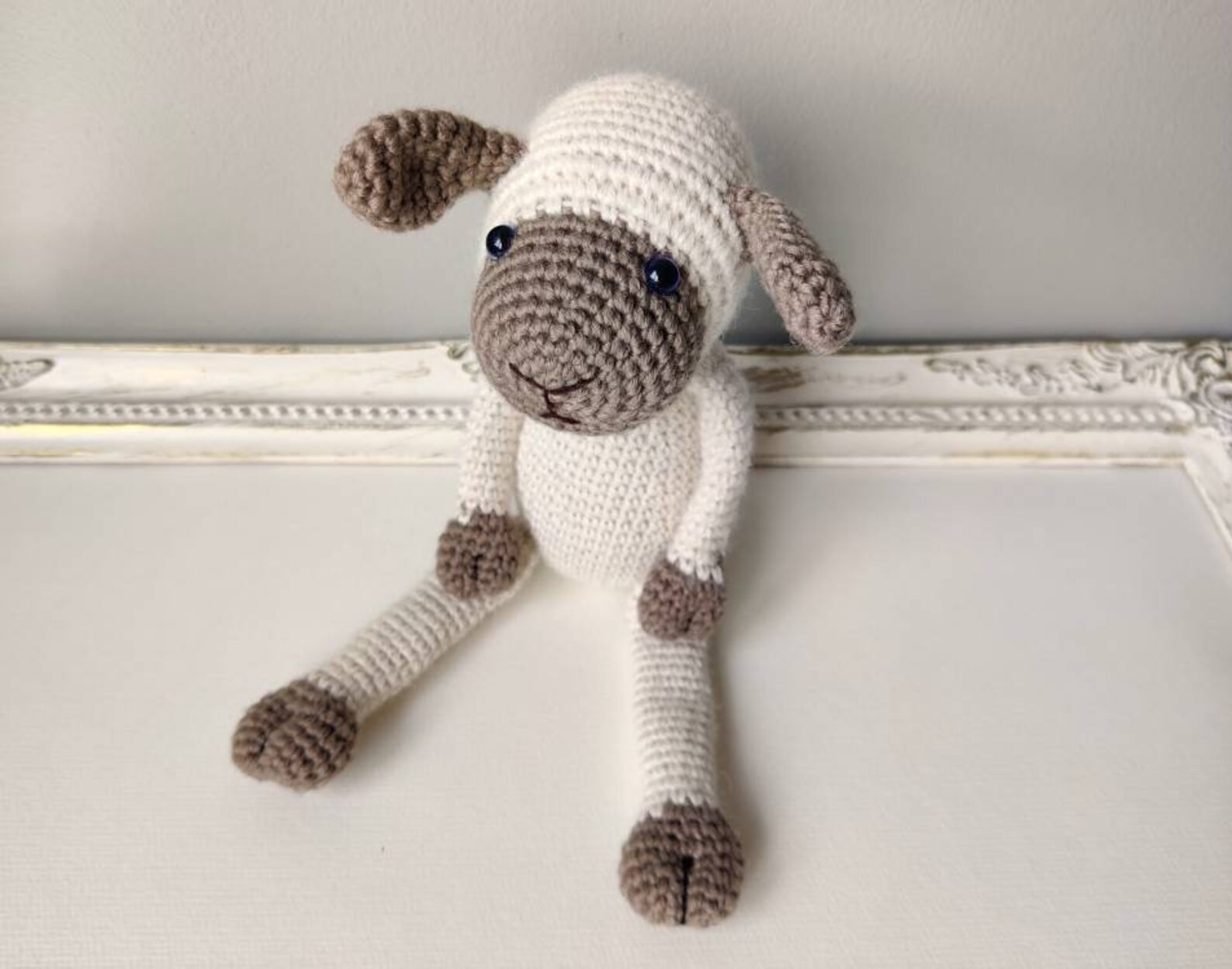 Crochet PATTERN Sheep Toy Amigurumi Lamb Tutorial, Instant Download, in ...