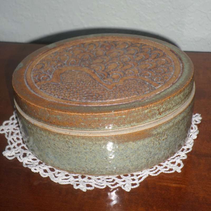 Pottery Trinket Box - Etsy