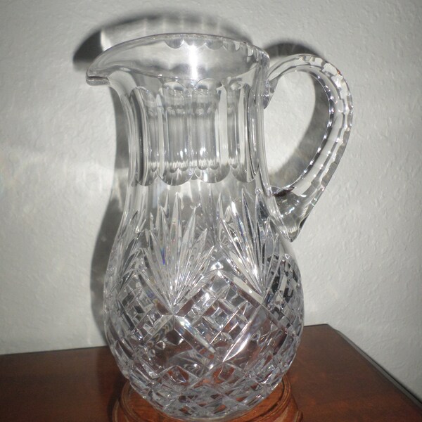 Crystal Pitcher - Etsy