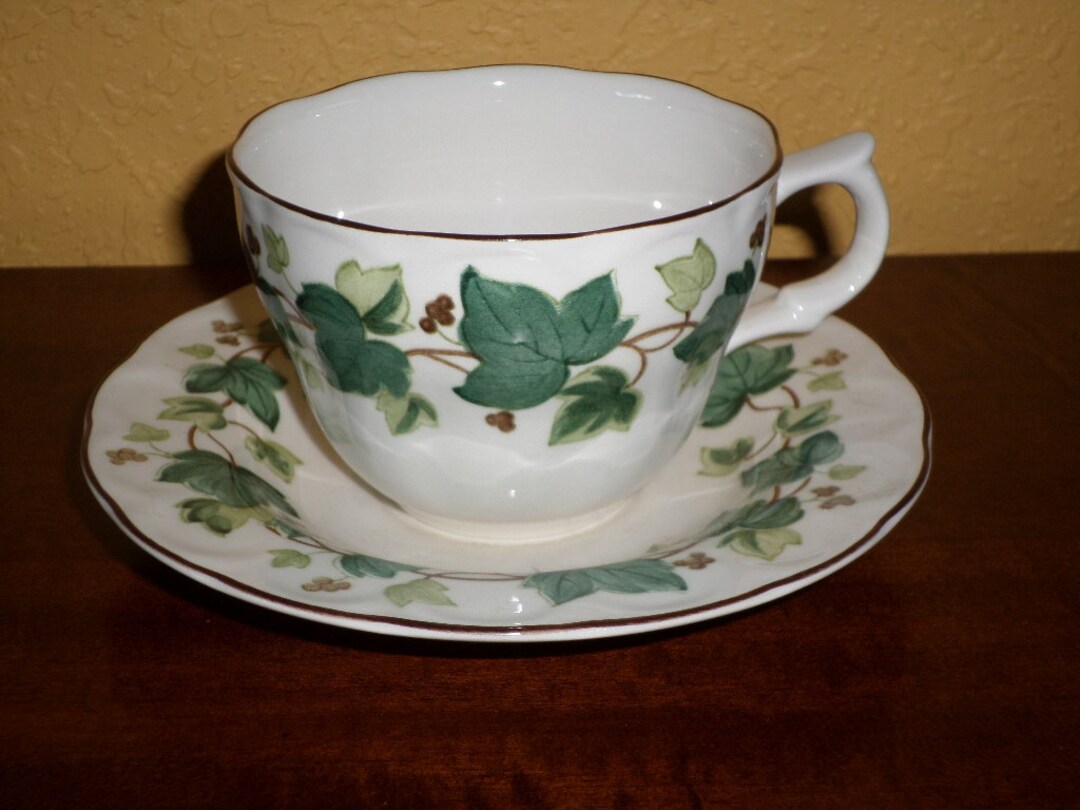 Nikko/japan/midcentury/greenwood/tea Cup Set/china/casual Living/ivy ...