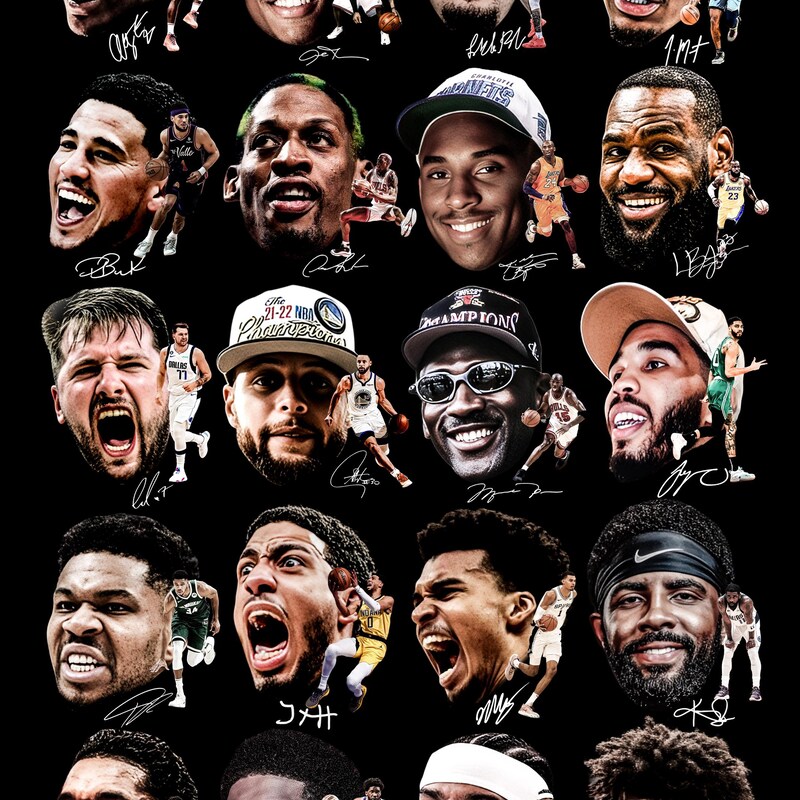 Nba Wall Art - Etsy